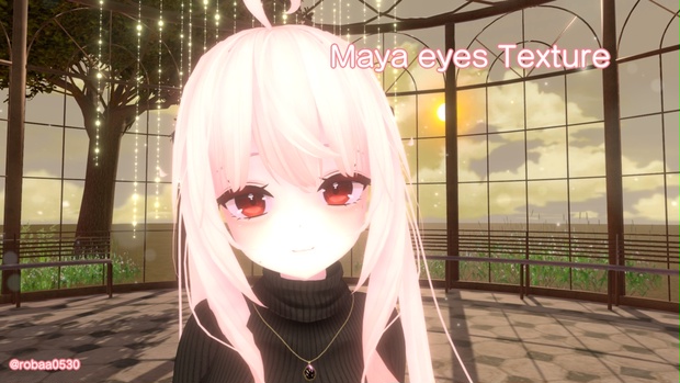 【VRChat 】-舞夜用- 眼テクスチャー Eyes Texture - robaa - BOOTH