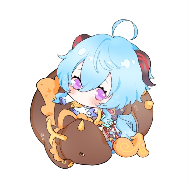 アクリルキーホルダー 甘雨 - 星空喫茶店 - BOOTH