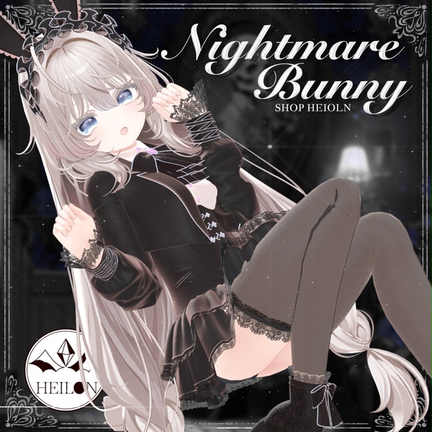 【9アバター対応】Nightmare bunny - SHOP HEILON - BOOTH