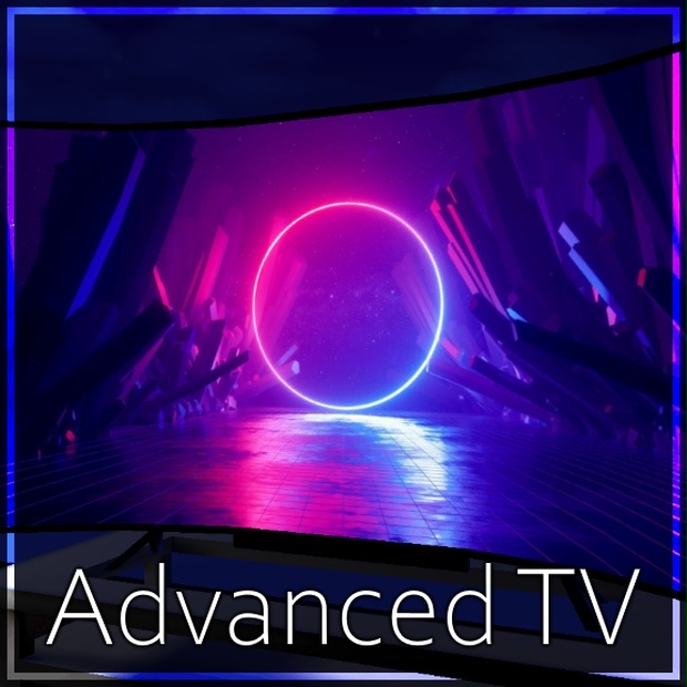 Advanced TV (3D Model Only) - Kadeko - BOOTH