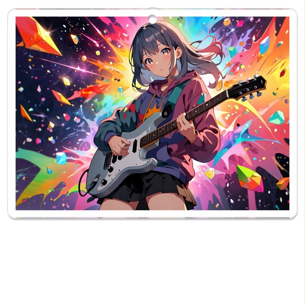 『Sound of Colors - 楽器少女詰め合わせ -』- アクリルキーホルダー（全4種） - sin-zin art Gallery ...