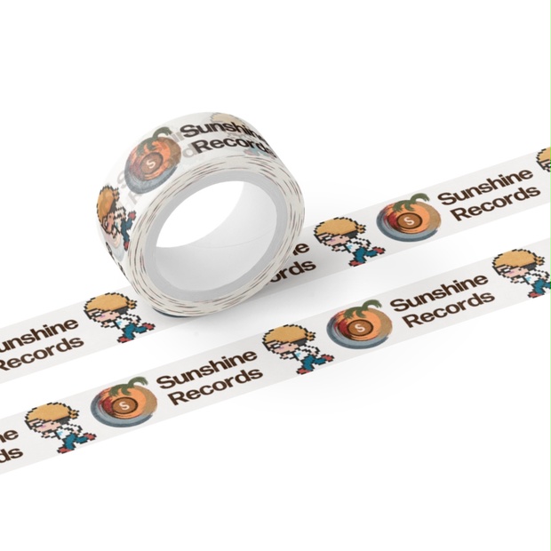 サンシャインレコーズマスキングテープ - itssunchan - BOOTH