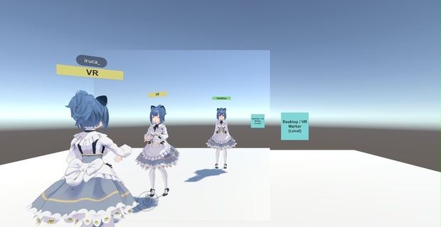 【無料】 Desktop / VR Marker - iruca - BOOTH