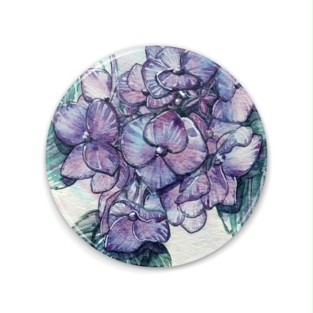 紫陽花 缶ミラー - Outou - BOOTH