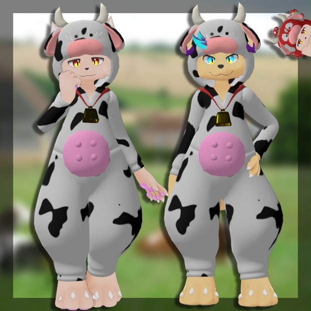 Cow costume for Kepler and regulus v1.2 - lzdjulian - BOOTH