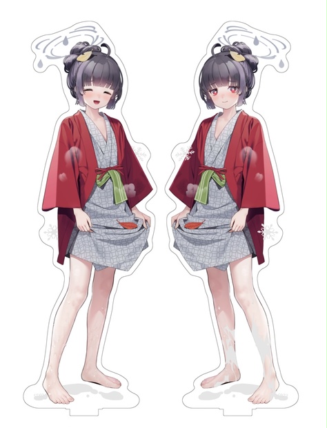 【C103】足湯ミユ/アクリルスタンド - 1073suzu - BOOTH