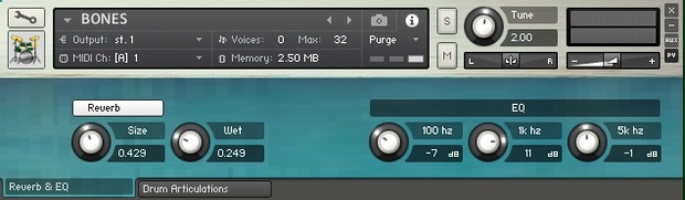 BONES - INSPIRE INSTRUMENT - BOOTH