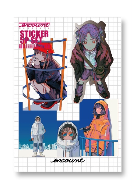 ステッカーセット RAM/white - encount - BOOTH