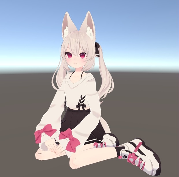【Unity/VRChat】Girls' sitting position animation - ainlinacx - BOOTH