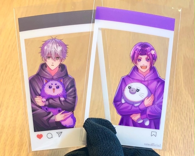 SNS風クリアカード - はわ - BOOTH