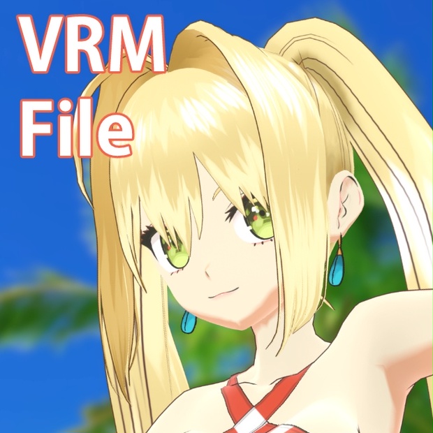 【VRM 同人作品】 水着ネロ・クラウディウス(フェイト/グランドオーダー) Ver. 2.0 - typex - BOOTH