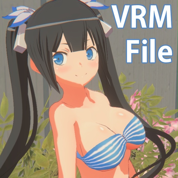 【VRM 同人作品】水着2022 ヘスティア Ver. 2.0 - typex - BOOTH