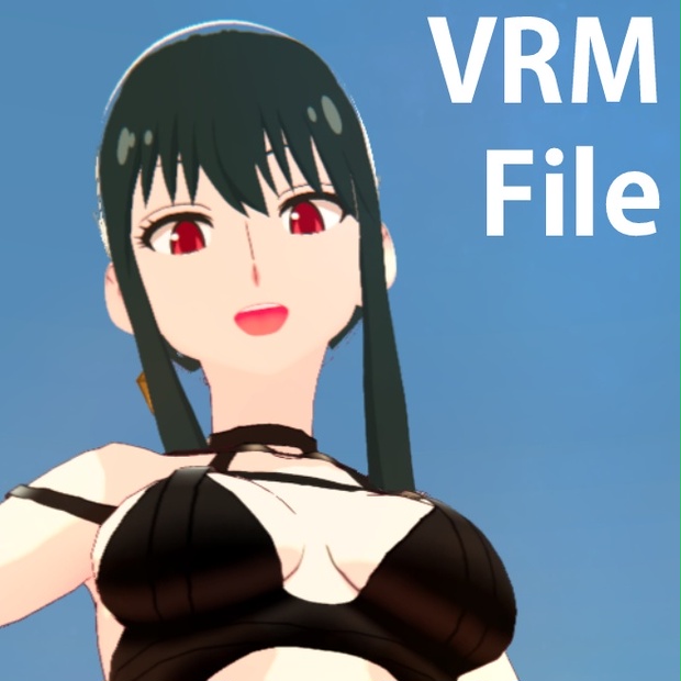 【VRM 同人作品】水着ヨル・フォージャー(SPY×FAMILY) - typex - BOOTH