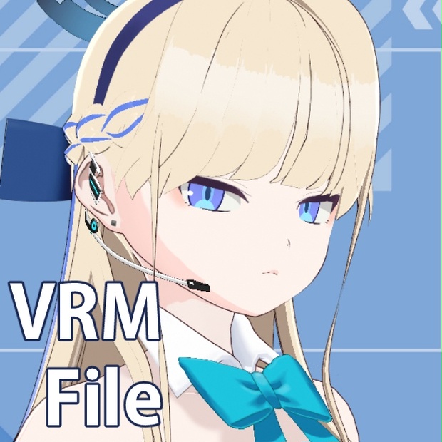 【VRM 同人作品】バニーガール トキ(ブルアカ) - typex - BOOTH