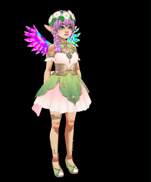 Vnyan Holographic Wing Prop with Animation - pheonia - BOOTH