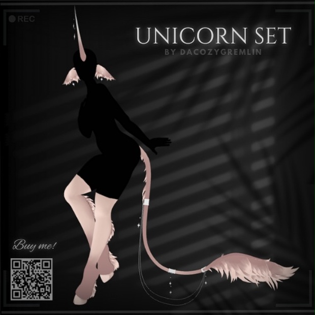 Unicorn hoof set - for Egirl - !NO UNITY PACKAGE! - dacozygremlin - BOOTH