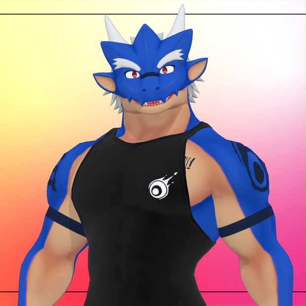 焔之ユウマ：ブルーフレイム試作(UTAU音源&RVCモデル) - 焔之ユウマ研究所 - BOOTH