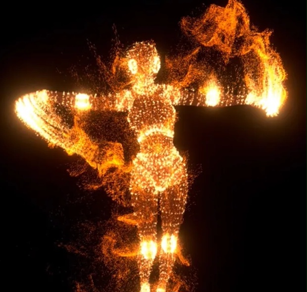 Unity VFX Graph：Particle Character (Skinned Mesh) - ericwang - BOOTH