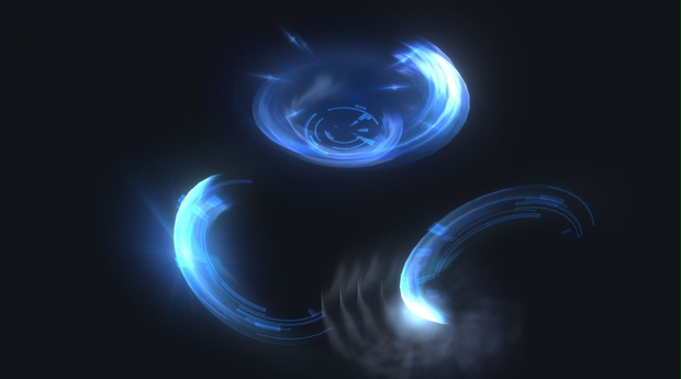 Unity Game VFX - Sci-fi Sword Slash - EricWang(Unity VFX Artist) - BOOTH