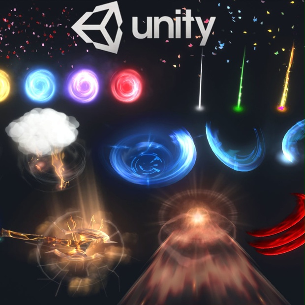 Unity Game VFX Collection Vol 2 - EricWang(Unity VFX Artist) - BOOTH