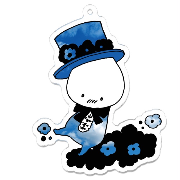 たまごだんしゃく 花咲くアクキーC - めいたろKOUBO - BOOTH