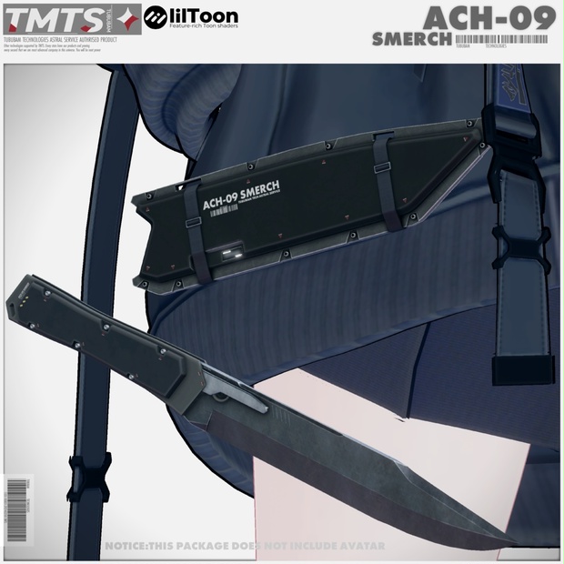 ACH-09 SMERCH 【コンバットナイフ】 - TUBUBAM TECH - BOOTH