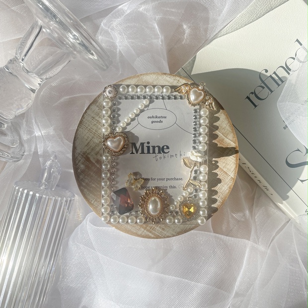 𝐭𝐚𝐧𝐬𝐡𝐨𝐤𝐮"𝐛𝐫𝐨𝐰𝐧 】デコレーションケース - Mine tokimeki - BOOTH