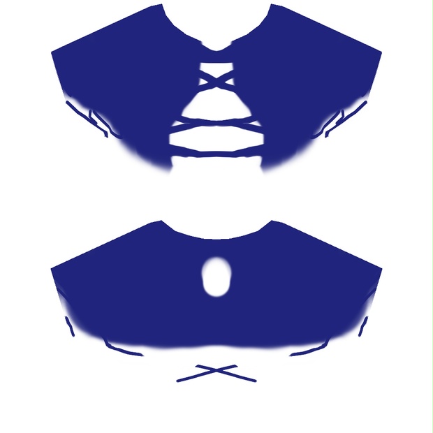 vroid mini poncho (base) - Foxes Vroid Shop - BOOTH