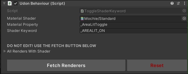 [Mochie Standard Shader] Toggle AreaLit - Realmlist's small and simple things - BOOTH