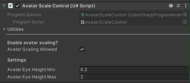 Avatar Scale Control - Realmlist's small and simple things - BOOTH