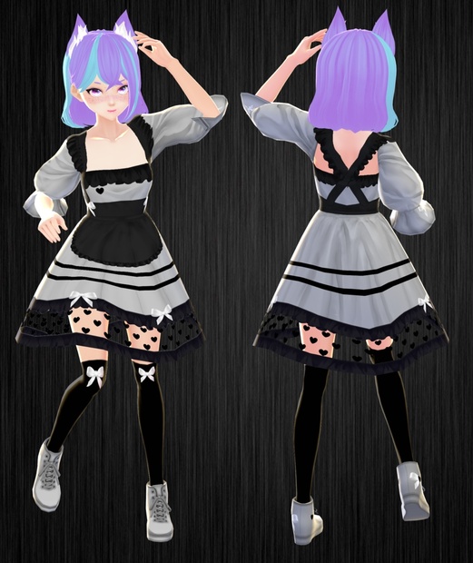 Maid Dress Set - Mini - BOOTH