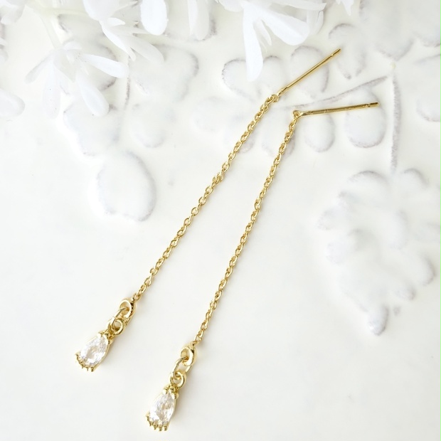 ルミエール・ホワイト(ピアスのみ) - Rose Rain - BOOTH