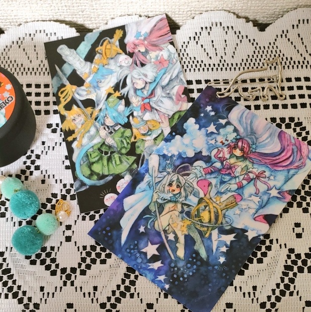 ポストカード2枚セット*01 - hoshi*sato - BOOTH