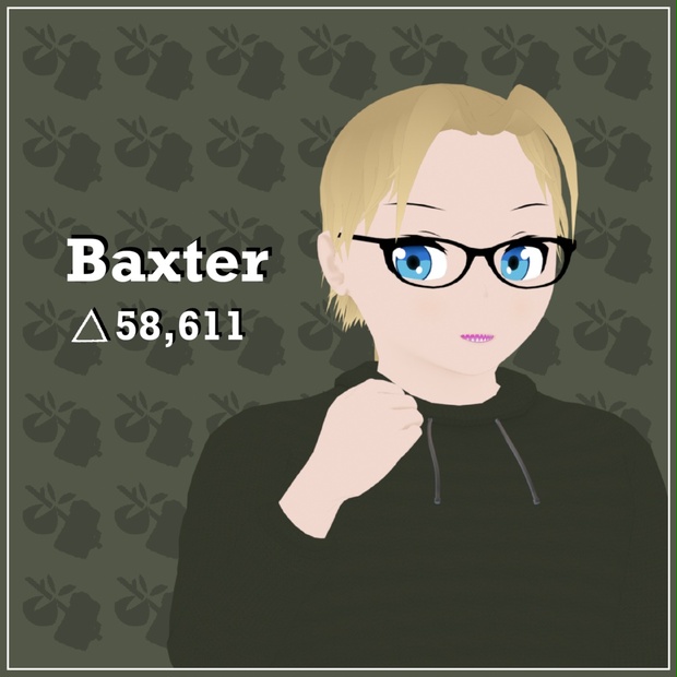 オリジナルの3DモデルBaxter | Original 3d Model "Baxter" - Innkeeper Guy - BOOTH