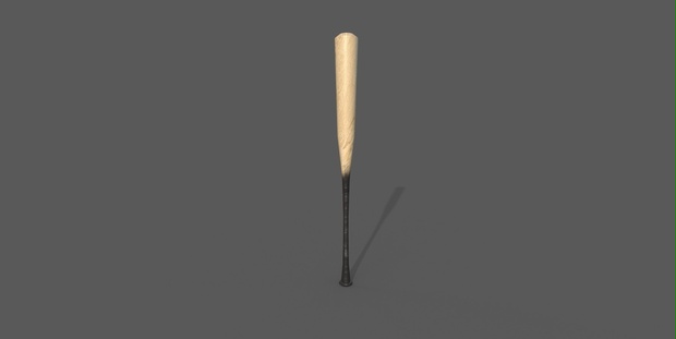 Wooden Bat Prop - Lost Helmet - BOOTH