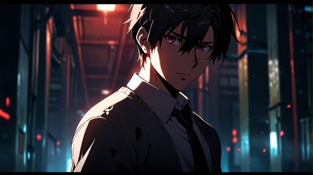 暗躍, 壁紙, SNSアイコン,AI生成 - kanata - BOOTH