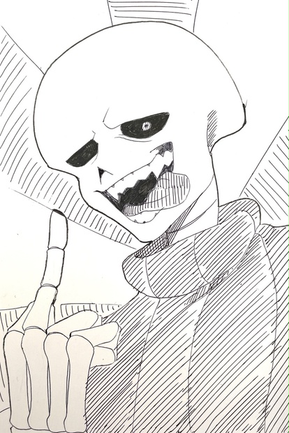 原画カード Fell!sans - 兼寿司アンダイン🍣 - BOOTH