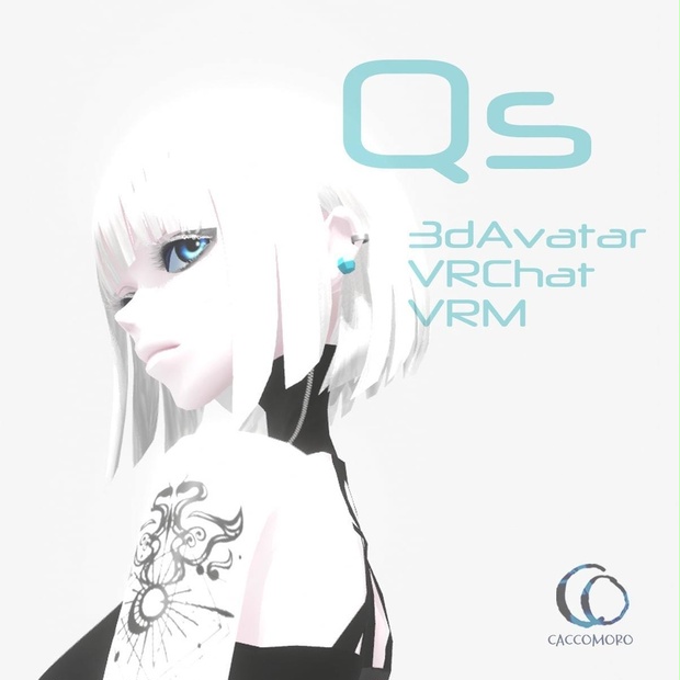 【Qs】オリジナル3Dアバター【VRChat/VRM】 - CACCOMORO - BOOTH