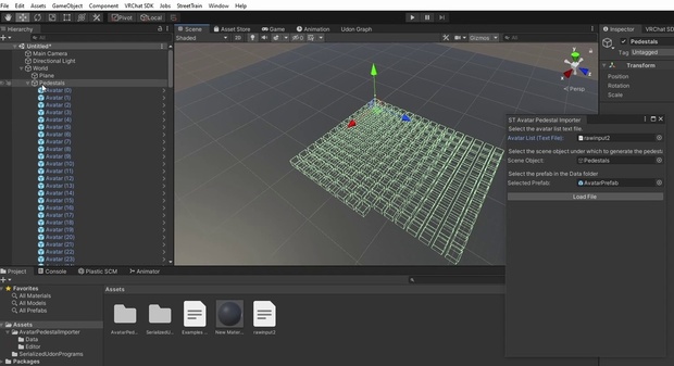 Avatar Pedestals Importer (Beta) - wststreet - BOOTH