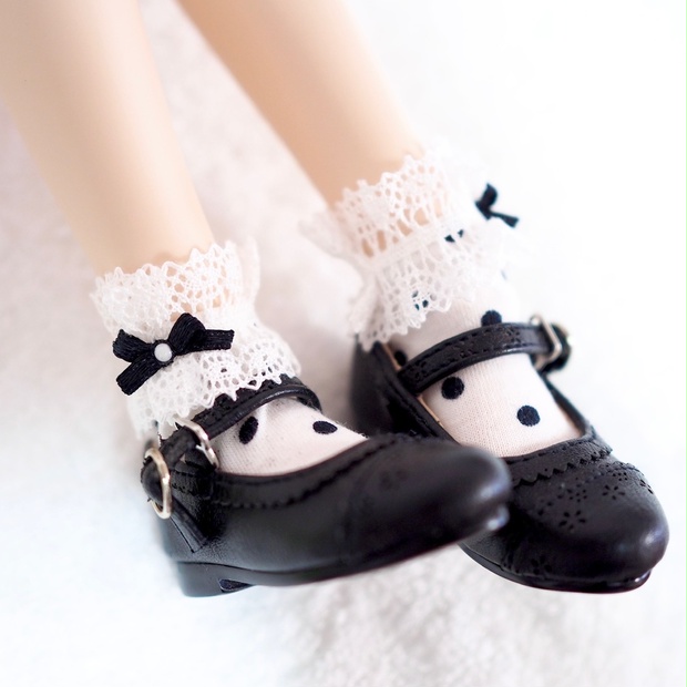 MDD/DD/DDdy/FLEXサイズ『黒ドットショートソックス』『ロングスリーブカットソー』『黒レースショートパンツ』 - 秋葉原マンガ ...