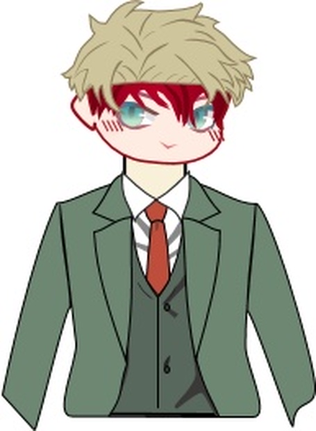 Loid Forger (SPY X FAMILY) HAIR AND BUST Assets - otomei - BOOTH