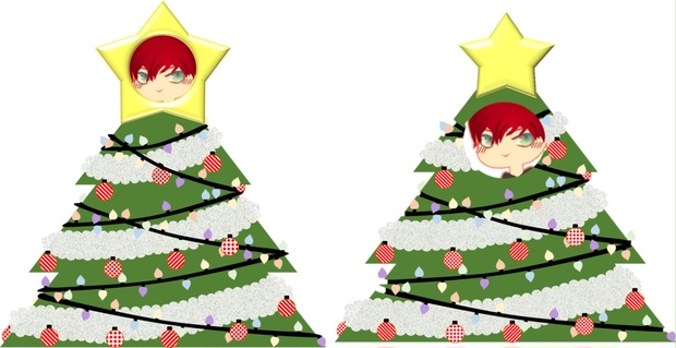 Vtuber Asset: Christmas tree - otomei - BOOTH