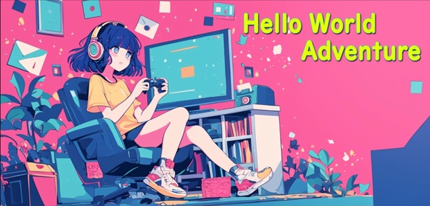 【フリーBGM】Hello World Adventure【30分ループver】 - 空飛ぶいたち - BOOTH