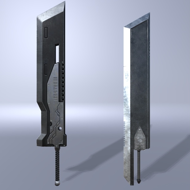 VRChat向けオリジナル3Dモデル「GreatSword」 - hermitage - BOOTH