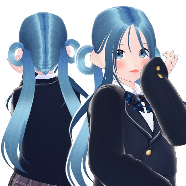 【VRoid】正式版・β版 Hair Preset - Official / Stable and Beta Version Hair ...