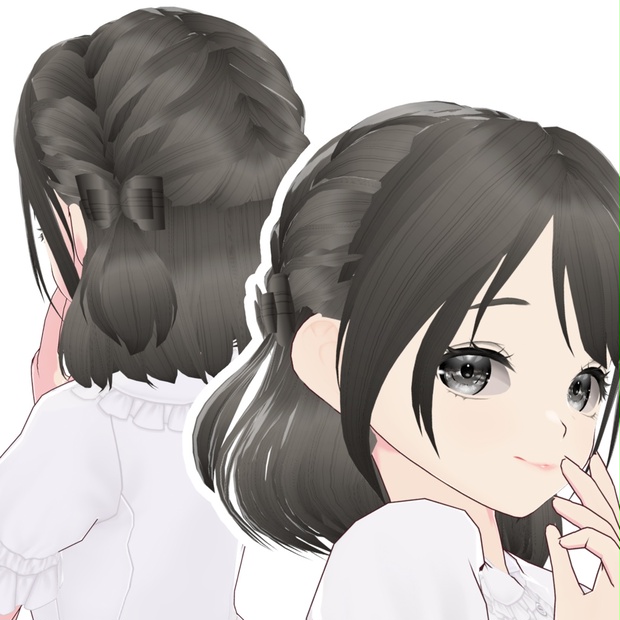 【VRoid】正式版・β版 Hair Preset - Official / Stable and Beta Version - Short ...