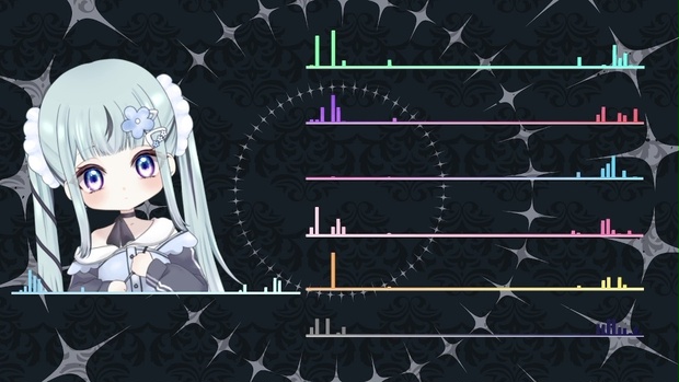 【動く】グラフシンプルちるプレート【全7色】 - primus-2d - BOOTH