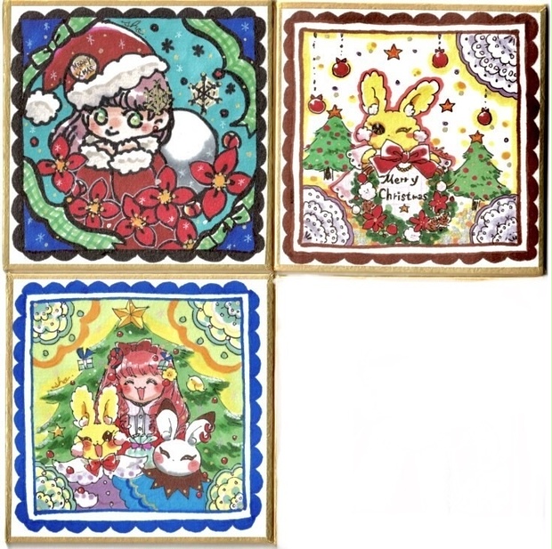 【Marco woo様専用】クリスマス豆色紙3枚 - ︎Shoco.Cot ︎ - BOOTH