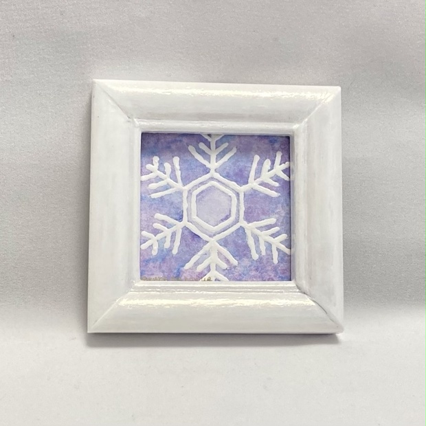 ミニ原画「氷の結晶III」 - aruru na rurua - BOOTH