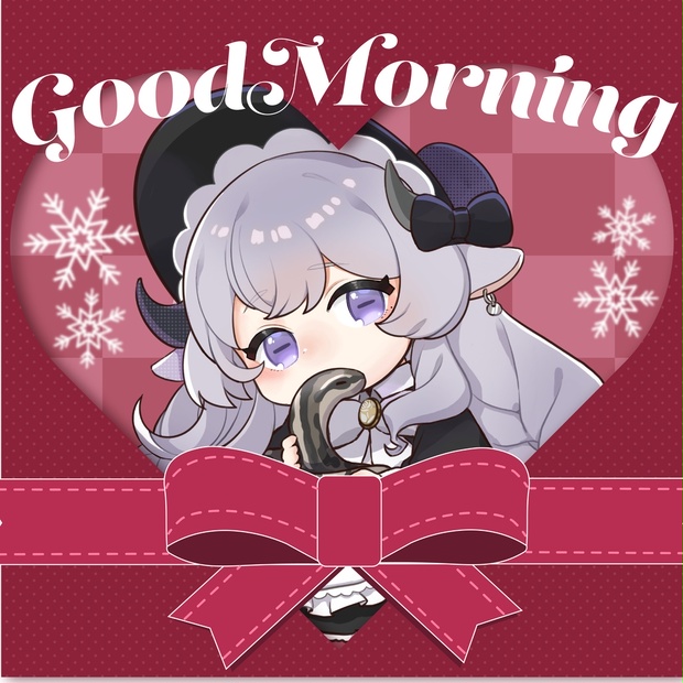 おはようVtuber素材 - kuzukai-noa - BOOTH
